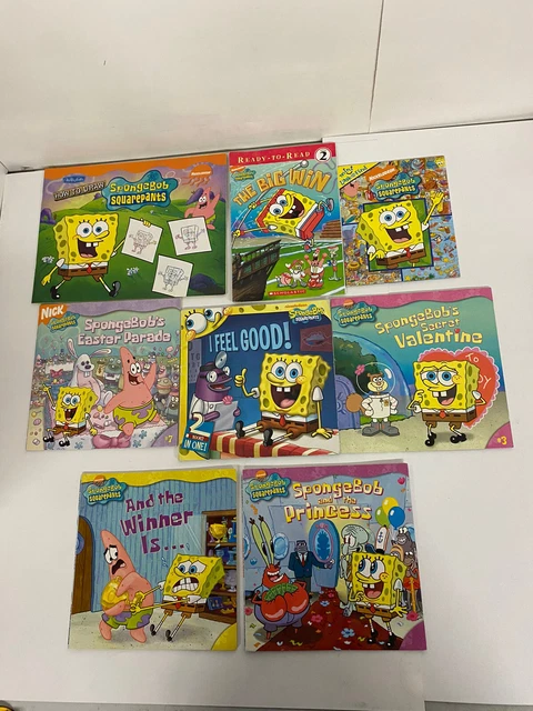 SPONGEBOB SQUAREPANTS PICTURE Chapter Books learn to Draw Level Readers ...