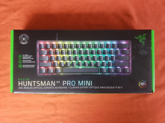RAZER HUNTSMAN V3 Pro Mini 60% Wired Analog Optical Esports Keyboard ...