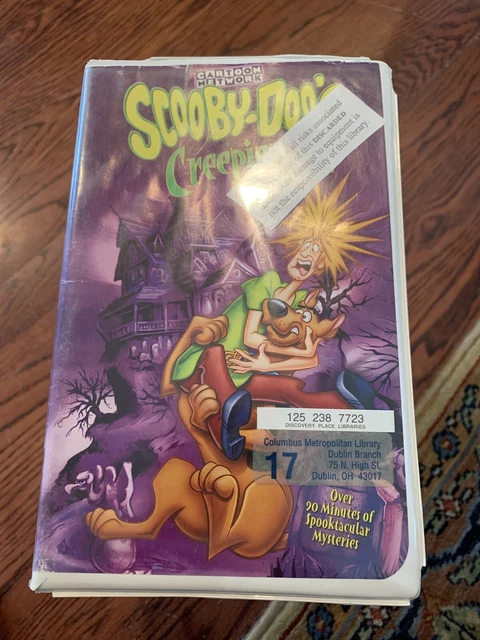 SCOOBY-DOO'S CREEPIEST CAPERS - VHS (2000, Cartoon Network, Warner Bros ...