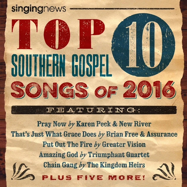 VARIOUS SINGING NEWS Top 10 Southern Gospel Songs Of 2016 (CD) EUR 8,26 ...