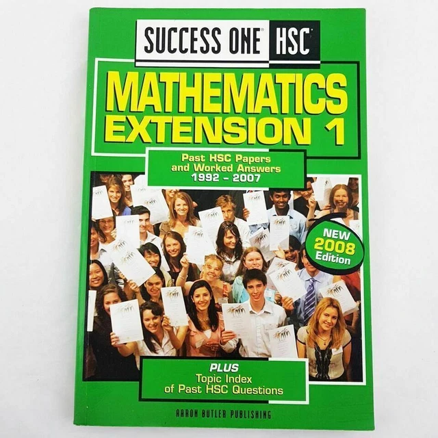 EXCEL SUCCESS ONE HSC Mathematics Extension 1 Textbook Aaron Butler ...