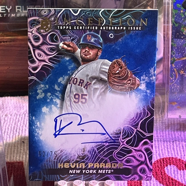 2023 BOWMAN INCEPTION Kevin Parada Primordial Prospects Auto /75 Mets ...