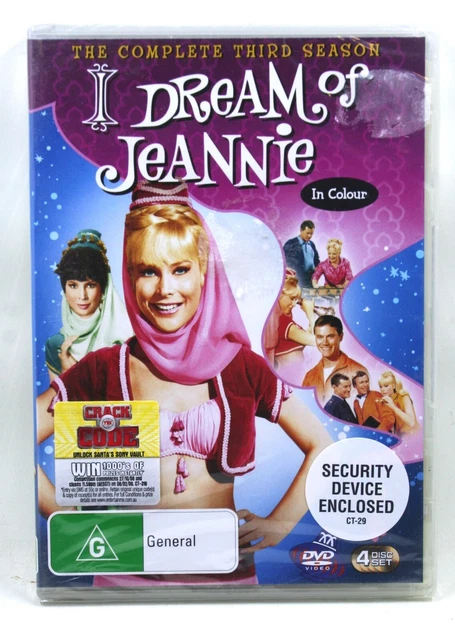 I DREAM OF Jeannie. The Complete Season 3. 4 Disc Set. Region 4 Pal ...