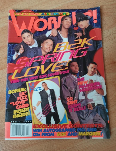 1 X WORD Up! Magazine - Hip Hop / R & B - April 2003 - Includes Posters ...