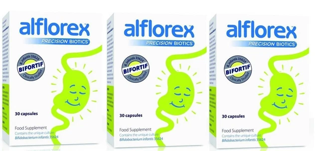 3X ALFLOREX ADULTS PrecisionBiotic (35624) 30 capsules(Gut Health ...