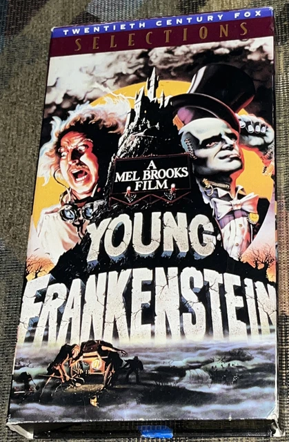 YOUNG FRANKENSTEIN VINTAGE VHS Science Fiction Suspense Horror Movie ...