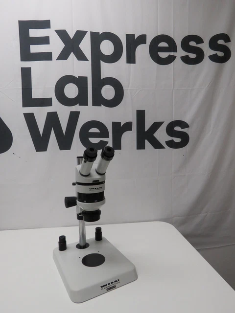 WILD HEERBRUGG M5A Binocular Stereo Inspection Microscope w/ Stand ...