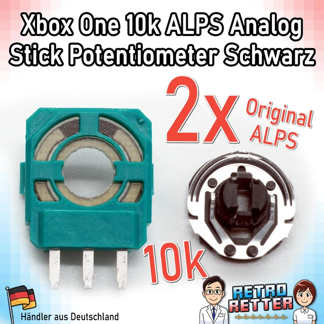 2X XBOX ONE Analog Stick Poti Original ALPS 10k Controller ...