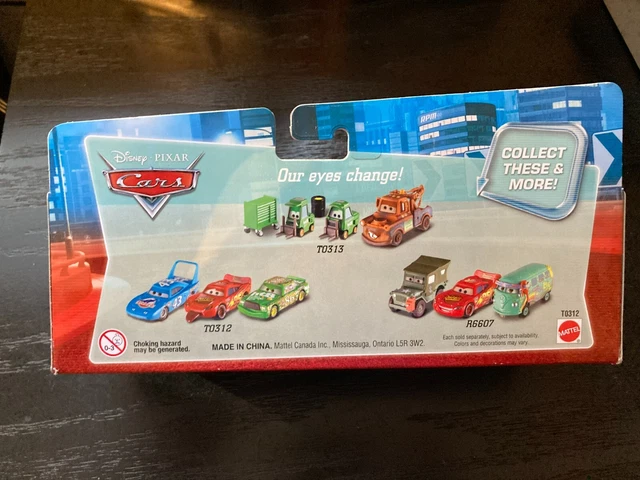 DISNEY PIXAR CARS THE KING, TONGUE LIGHTNING McQUEEN & CHICK HICKS ...