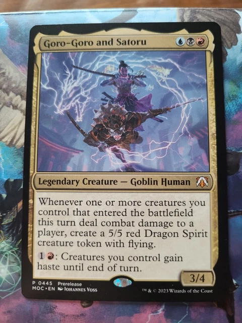 GORO-GORO AND SATORU MINT March of the Machines Prerelease Promo NM $5. ...