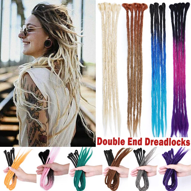 SINGLE END DREADLOCKS Extensions Single Ended Crochet Dreads Handmade ...
