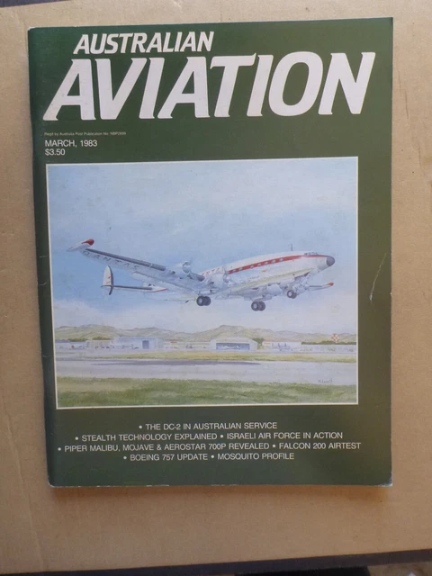 1983 AUSTRALIAN AVIATION Magazine- March $7.00 - PicClick AU