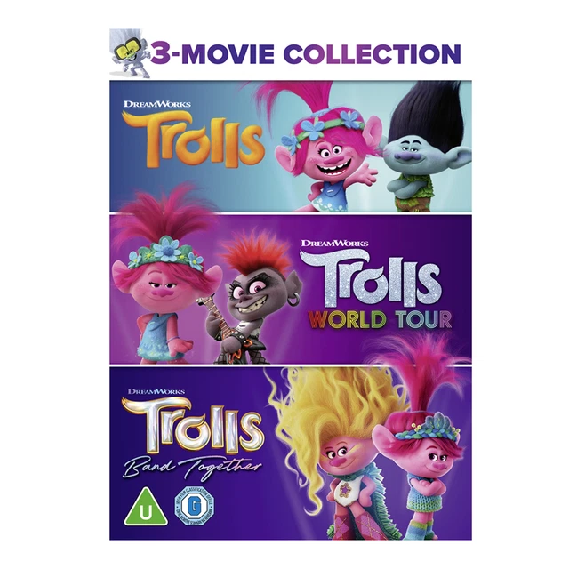 TROLLS: 3-MOVIE COLLECTION [U] DVD Box Set £14.99 - PicClick UK