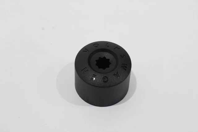 VW GOLF 5K Mk6 Locking Wheel Nut Bolt Cover Cap New Genuine ...