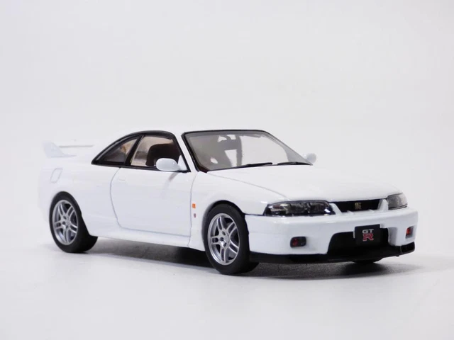NISSAN SKYLINE GTR R33 coupé Vspec blanc 1/43 RHD 1995 EUR 39,90 ...