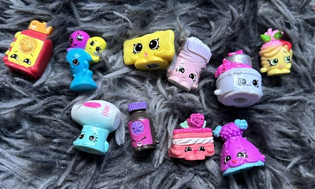 SHOPKINS BUNDLE OF 10 Random Mixed Figures All seasons, some rare and ...