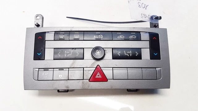 CITROEN C5 2006 Climate Control Panel (heater control switches) 96 ...