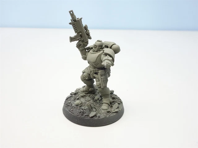 WARHAMMER 40K SPACE Marines - Primaris Captain in Phobos Armour Conversion EUR 27,64 - PicClick FR