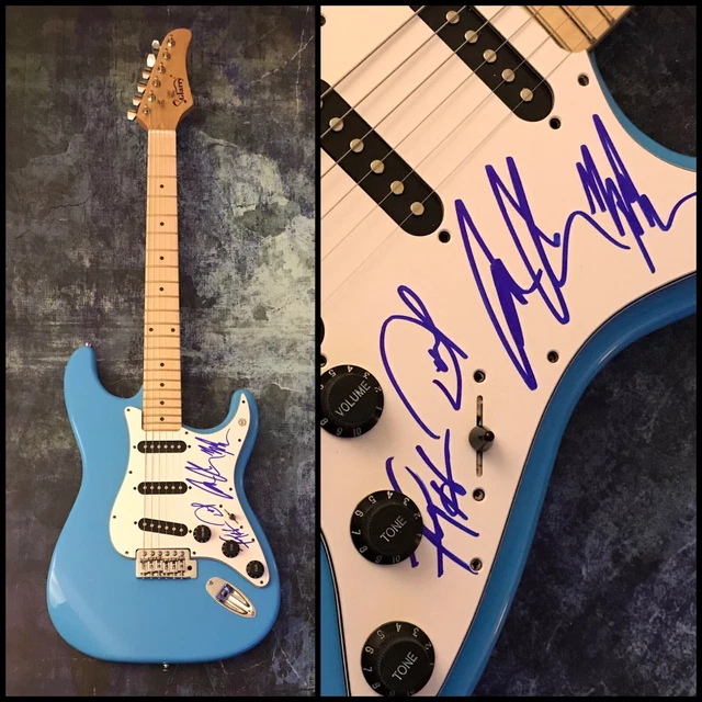GFA ART ALEXAKIS x4 Band EVERCLEAR Signed Electric Guitar E5 COA EUR ...