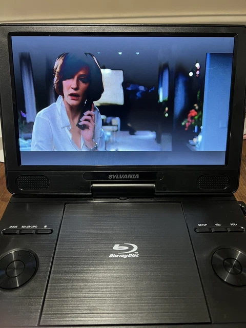 SYLVANIA 11.4” PORTABLE Blu-ray Disc/DVD Player Swivel Black w/REMOTE SDVD1187 $221.63 - PicClick CA