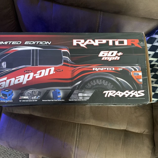 *NEW* SNAP ON Traxxas Ford Raptor R 1:10 4WD RC Truck Limited Edition ...