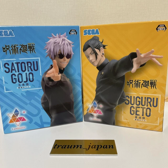 LUMINASTA JUJUTSU KAISEN Figure Satoru Gojo Suguru Geto Set of 2 ...