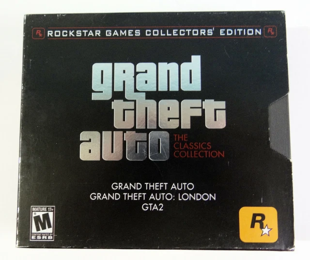 GRAND THEFT AUTO The Classic Collection GTA London GTA2 1999-2004 PC 3 ...