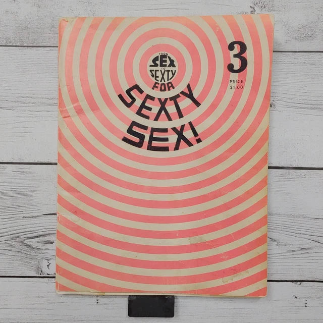 Vintage From Sex To Sexty For Sexty Sex Magazine Volume 3 1972 49 95