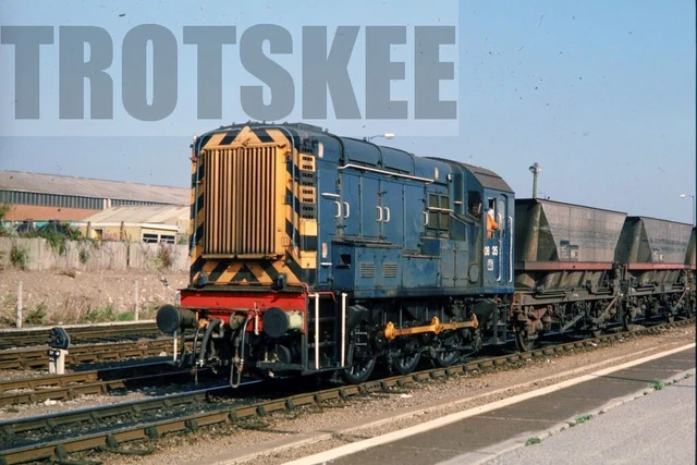 35MM SLIDE BR British Railways Diesel Loco Class 08 08935 Westbury 1986 ...