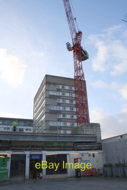 PHOTO 6X4 ENTRANCE to Wembley Central Station Undergoing building work ...