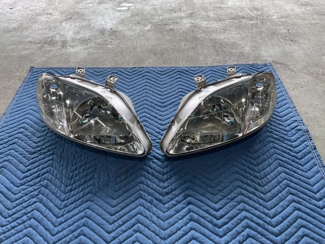 HONDA GENUINE EK9 Type R Civic 3D Headlight LAMP EJ EK4 EK2 EK3 JDM OEM ...