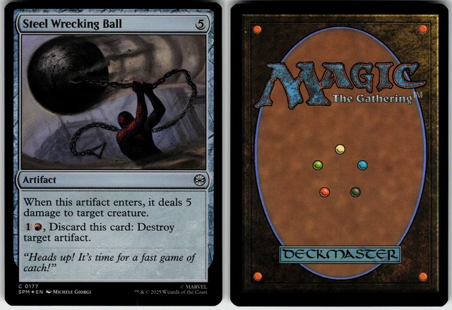 STEEL WRECKING BALL 177 Marvel's Spider-Man Common 2025 Lp $3.00 ...