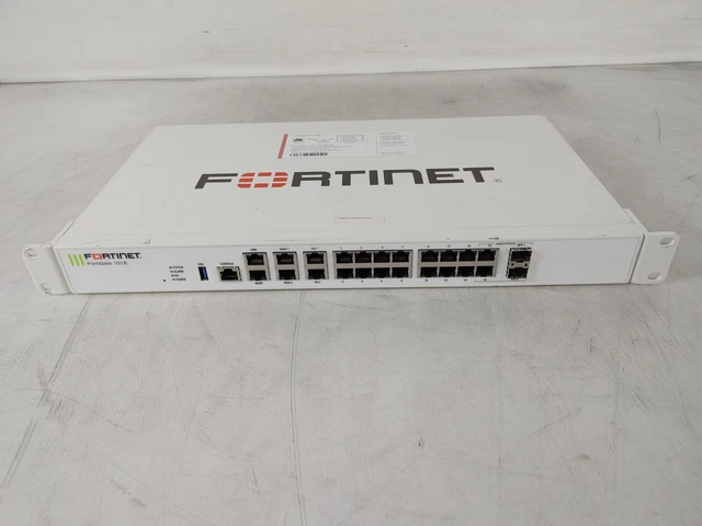 FORTINET FORTIGATE FG-101E 16-Port GbE UTM Network Security Firewall Appliance £270.53 - PicClick UK