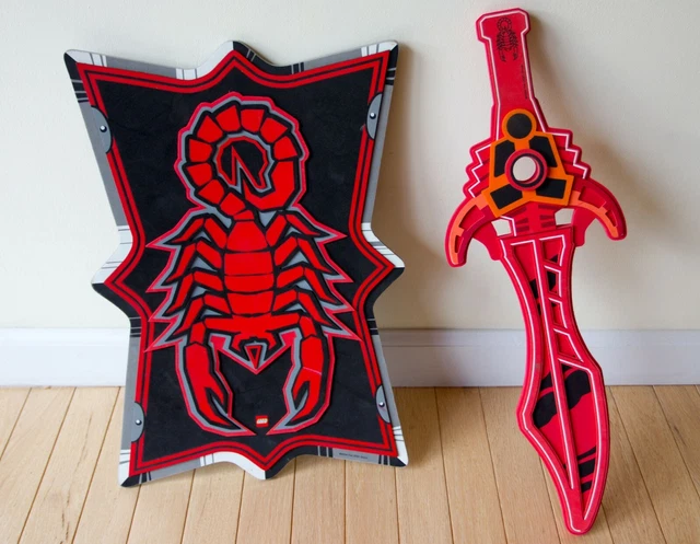 LEGO KNIGHT'S KINGDOM Vladek Life-size Foam Sword & Shield £15.77 ...