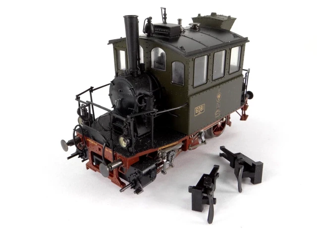 TRIX DAMPFLOK BR T2 Glaskasten KPEV 6081 aus Set 21218 DC, Analog, NEM ...