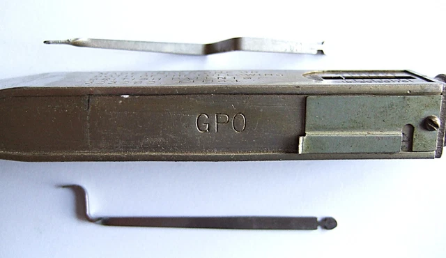 GPO TELEPHONE TOOLS, Adjuster Spring SPG No4 & GEC Tension Gauge 10 to ...