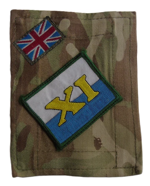 BRITISH ARMY 11 Signal Brigade MTP Blanking Panel/Patch & Formation ...