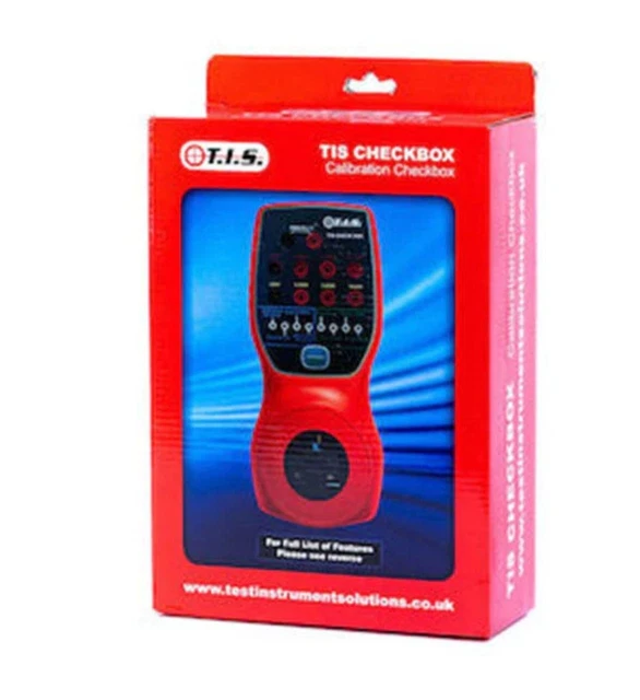 TIS CHECKBOX CALIBRATION Checkbox For Multifunction Testers £75.00 ...