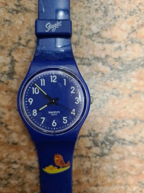 SWATCH STEGGLES CHICKEN watch (ridiculously rare model cant find ...