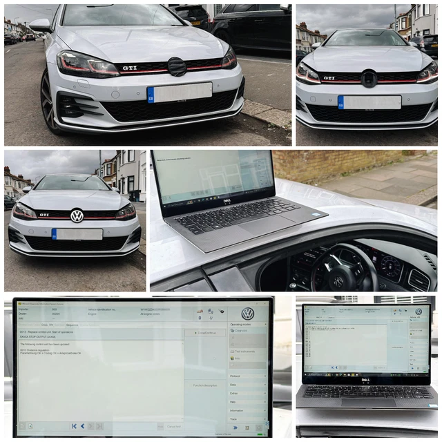 VW GOLF MK7 MK7.5 Passat B8 ACC radar sensor repair/replacement service ...