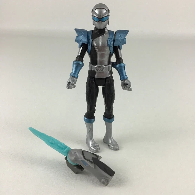 POWER RANGERS BEAST Morphers Silver Ranger Action Figure Key 2018 ...