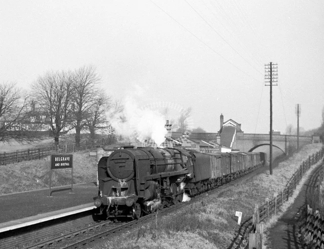 PHOTO BRITISH Railways Steam Locomotive 92074BR Standard Belgrave ...