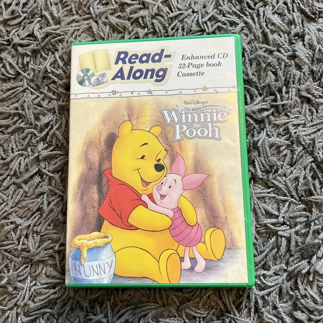 THE MANY ADVENTURES of Winnie the Pooh Read Along CD BOOK & CASSETTE £ ...