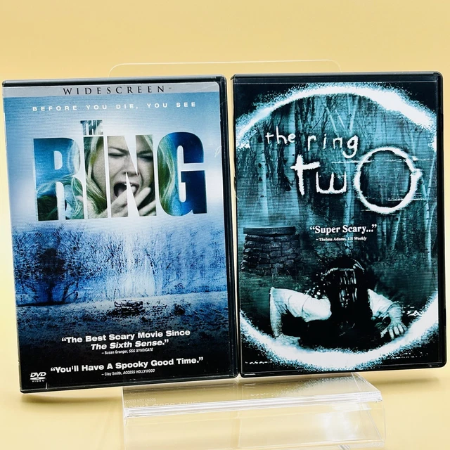 THE RING & THE RING TWO: DVD 2003 (2 Discs) Supernatural Thriller ...