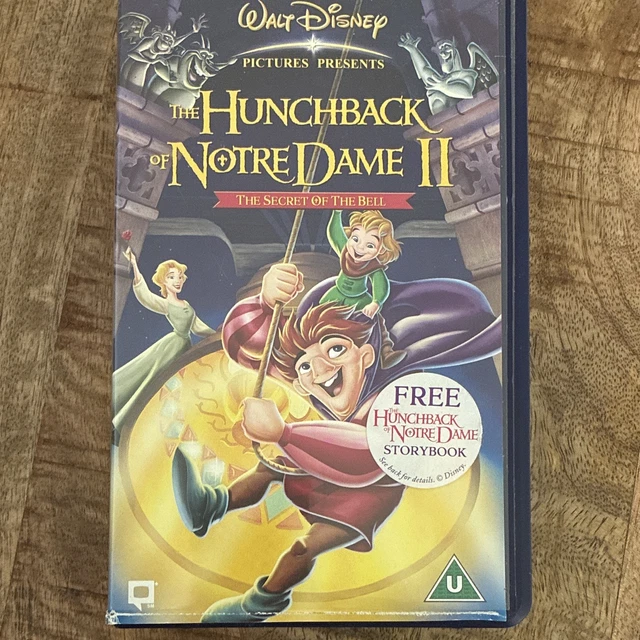 WALT DISNEY THE Hunchback of Notre Dame II VHS PAL U 2002 Animation ...