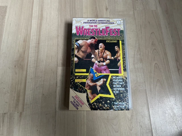 WWE / WWF Wrestlefest 1990 VHS - Rare £5.00 - PicClick UK