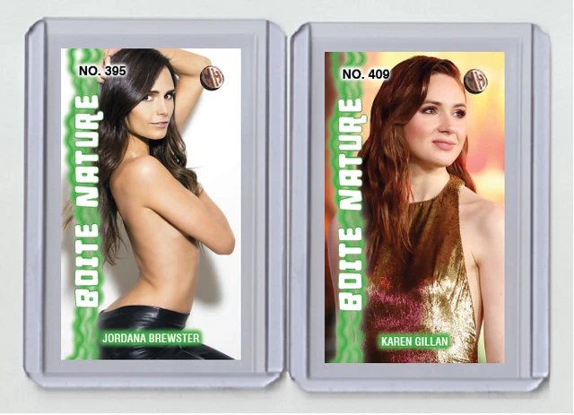 JORDANA BREWSTER RARE MH Boite Nature #'d x/3 carte tabac no. 395 EUR 5,53 - PicClick FR