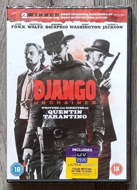 DJANGO UNCHAINED DVD. Quentin Tarantino, Leonardo DiCaprio, Samuel L ...