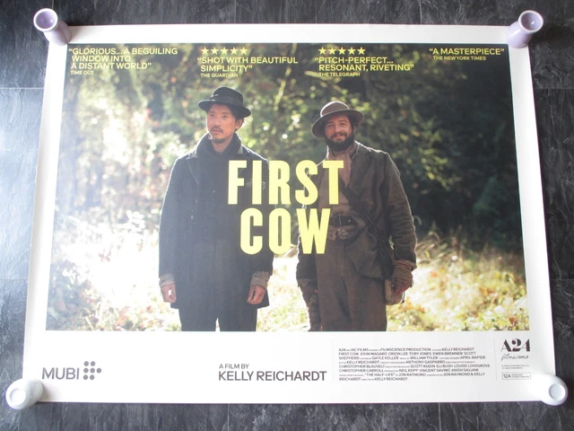 FIRST COW QUAD Poster Movie Cinema Poster Quad Poster 2019 £21.51 ...
