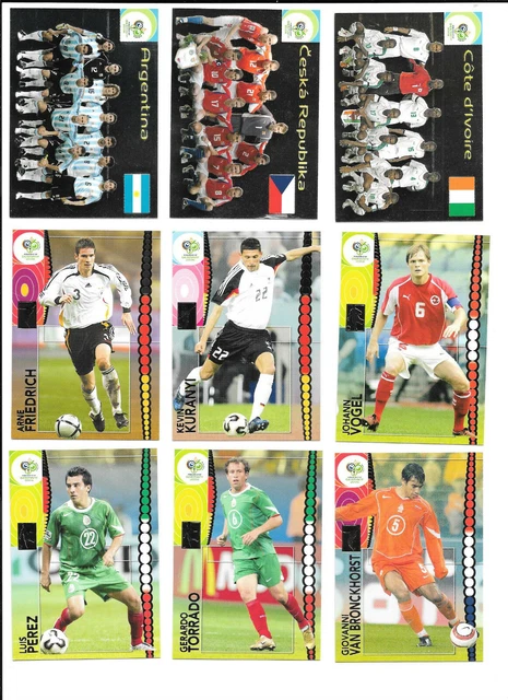 2006 PANINI FIFA World Cup Germany '06 Soccer Football Cards - You Pick ...